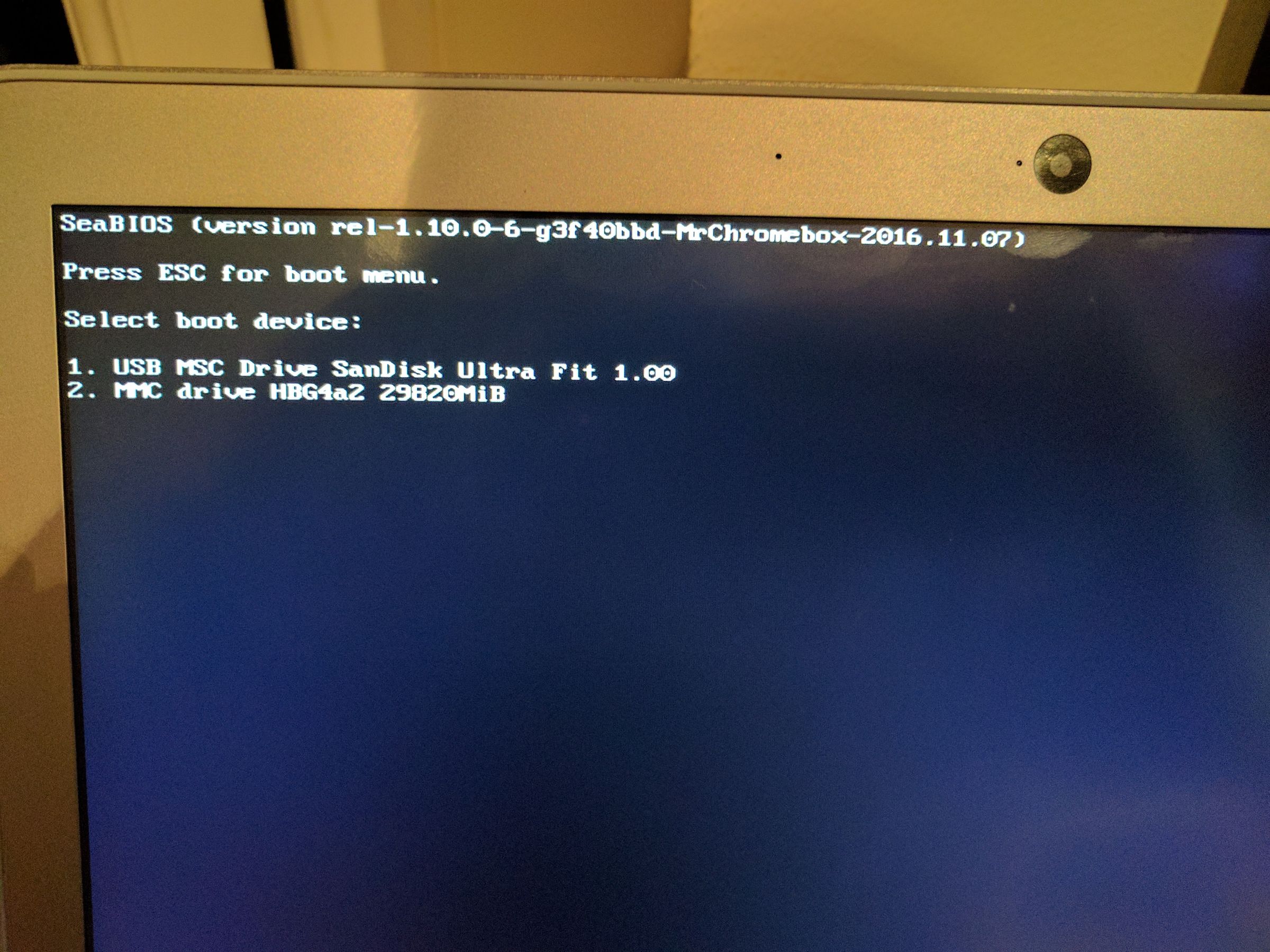 Kali Linux on Acer Chromebook 14